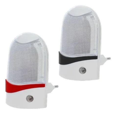 A Abajur De Tomada Led Sensor Apaga E Acende Sozinho Kit 2 Frete grátis
