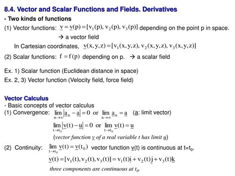 Ppt Chap 8 Vector Differential Calculus Grad Div Curl Powerpoint
