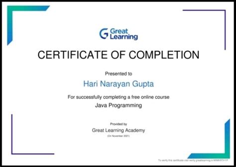 Hari Narayan Gupta On Linkedin Greatlearning