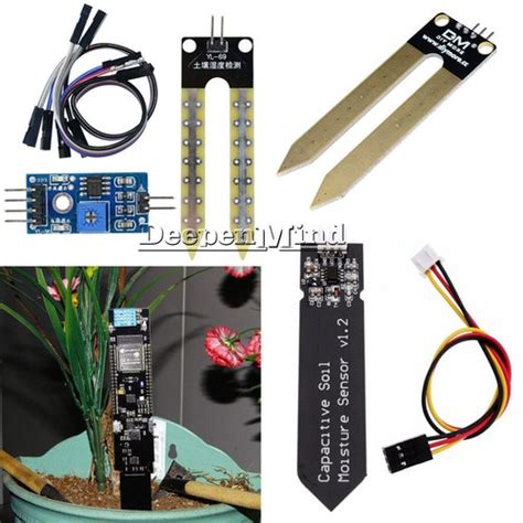 Soil Hygrometer Detection Module Moisture ESP Ubuy India