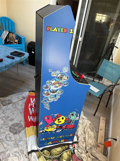 finally finished my retropie arcade machine r raspberry pi
