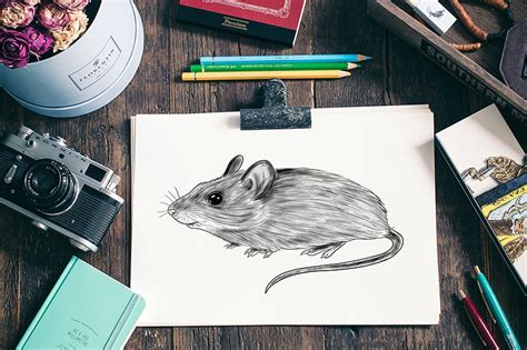 How To Draw A Mouse A Beginners Mouse Drawing Tutorial