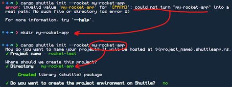 `cargo shuttle init` does not handle directory argument properly