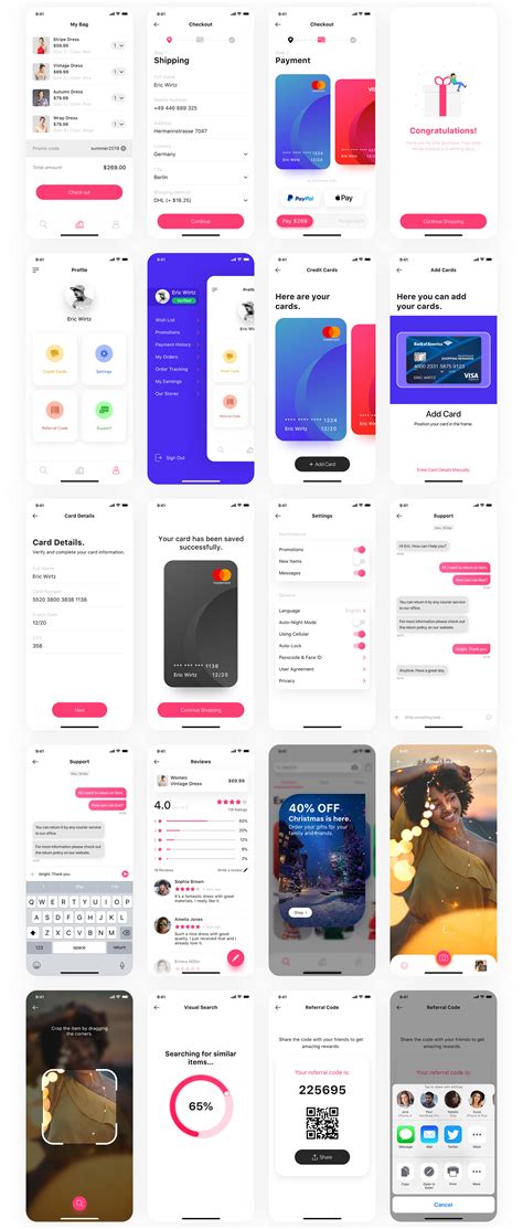 Trendy E Commerce UI Kit On Behance