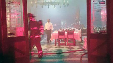 Tremendas Imágenes Del Incendio En Una Parrilla Del Centro Porteño Infobae