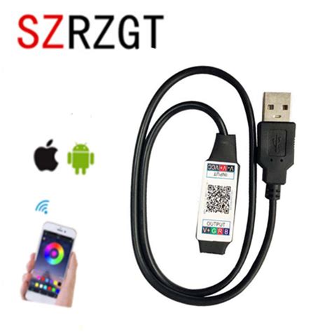 Mini Rgb Bluetooth Yhteensopiva Ohjain Usb 5v Musi Grandado