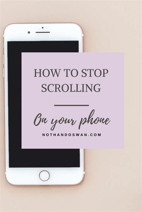 productivity hacks for your phone how to stop scrolling