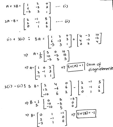 let a 2b left[ begin{matrix} 1 and 2 and 0 6 and 3 and 3 5 and 3 and 1 end