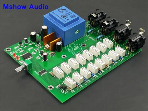 Hifi Passive Preamp Xlr Balanced Potentiometer Advanced Relay Volume Controller Balanced