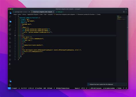 Create Your Own VSCode Snippets Brian Morrison II