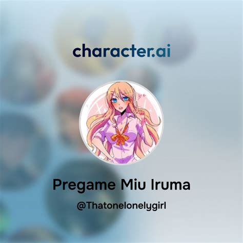 Chat With Pregame Miu Iruma Character Ai AI Chat ReimaginedYour Words Your World