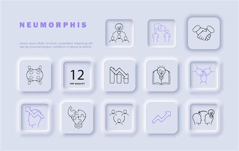 Premium Vector Thinking Line Icon Set Creative Imaginative Cognitive Analytical Problemsolving