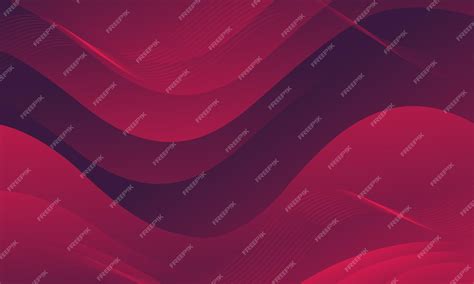 Premium Vector Abstract Dark Red Background With Wavy Shapes Suitable For Website Flyers Posters