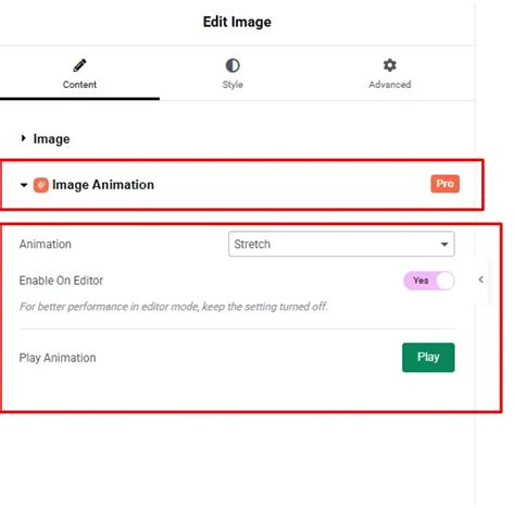 Image Widget Documentation Animation Addons