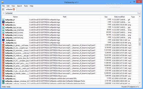 File Search Alternative For Windows Softpedia