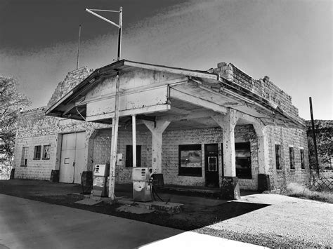 Historic Osterman Service Station On Route 66 Peach Springs Arizona
