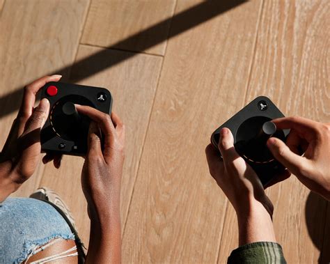 Wireless Classic Joystick Official Atari Video Game Console