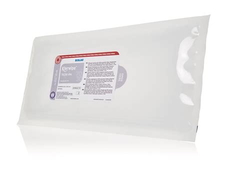Ecolab Klerwipe 70 30 Ipa Pouch Wipe Blended With Water For Injection
