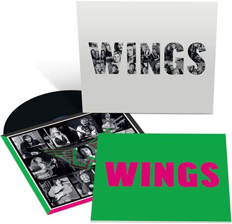 Paul Mccartney And Wings Wings Black Vinyl Edition Booklet Seale