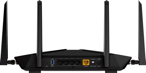 Questions And Answers NETGEAR Nighthawk AX Dual Band Wi Fi Router Black RAX NAS Best Buy