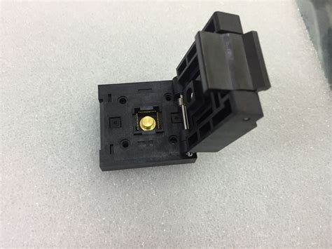 QFN BT Enplas IC Test Socket QFN P Mm Pitch X MM Burn In Socket From