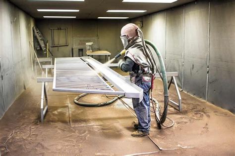 Sandblasting — Full Circle Powdercoating