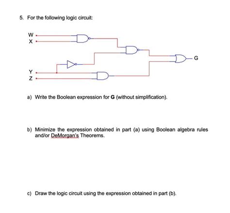 Solved 4 For The Input Waveforms Below Draw The Simplified