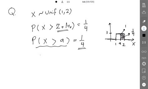 solved a suppose x is uniformly distributed over with e x 3 5
