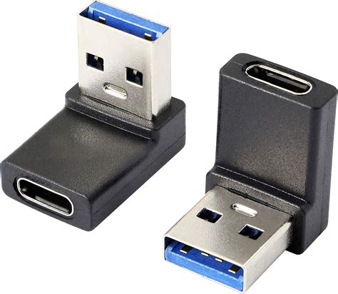Right Angle Usb A Male To Usb C Female Adapter Ubuy India