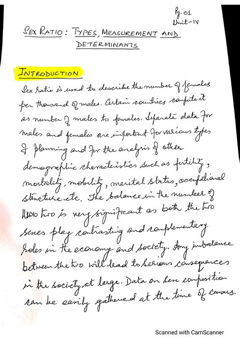 1589188970 Sex Ratio Types Measurement And Determinants Ba Hons