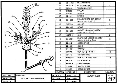 Principles Of Assembly Drawings