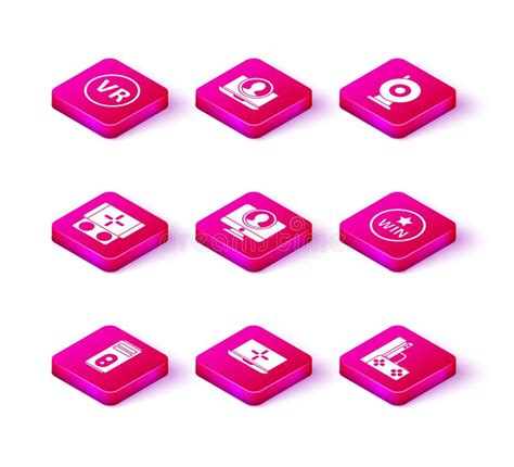 Set Computer Laptop Portable Video Game Console Create Account Screen Game With Joystick