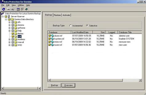 Steps To Backup And Restore Lotus Domino Mail Servers Using Ibm Tsm For Mail Tdp Domino