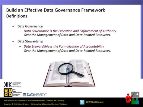 RWDG Slides: Build an Effective Data Governance Framework | PPT