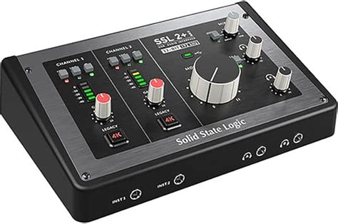 Amazon Com Solid State Logic SSL 2 Plus MKII USB Audio Interface With Dual Headphones Four