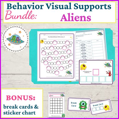 Behavior Visual Supports Made By Teachers