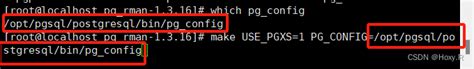利用pg rman进行备份与恢复操作 pgrman csdn博客