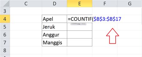 Rumus Excel Menghitung Jumlah Data Ganda Rumus Menghitung Jumlah Data