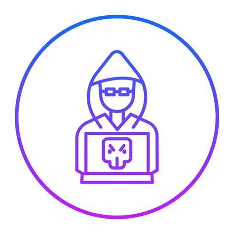 premium vector hacker vector illustration