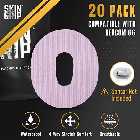 Mua Skin Grip Adhesive Patches For Dexcom G6 Cgm Waterproof And Sweatproof Adhesive For 10 14