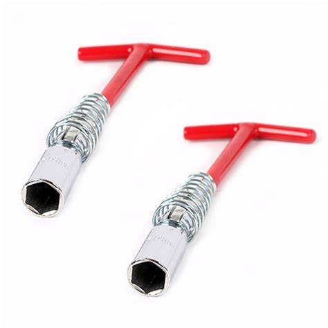 T Handle Durable Joint Spark Plug Socket Wrench 16 Grandado