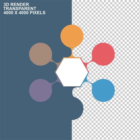 Gráfico De Elementos Ppt Elemento Quatro Variados Papéis De Cor