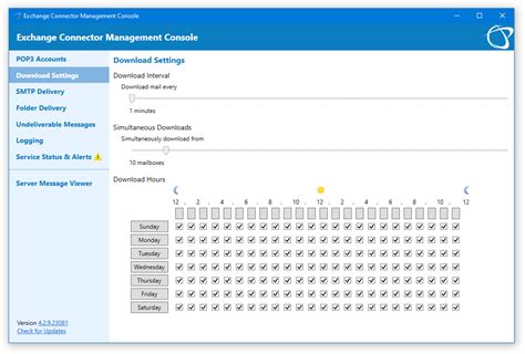 QSS Exchange Connector Screenshots POP3 Connector For Exchange 2019 2016 2013 QSS Exchange