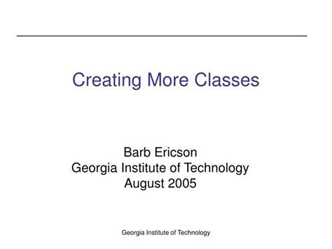 ppt creating more classes powerpoint presentation free download id