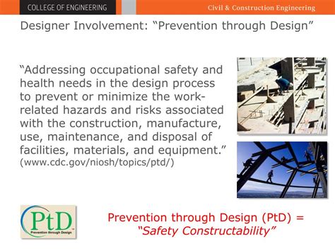 Ppt From Research To Practice A Collaborative Approach To Prevention Through Design
