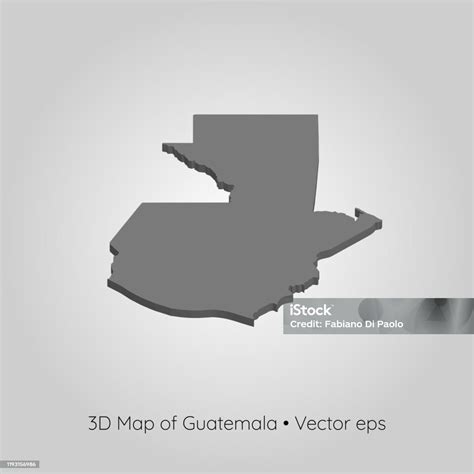 3d Vector Map Stock Illustration Download Image Now Cartography