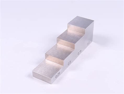 Ut Aluminum Test Block And Calibration Thickness Block 4 Step Desertcart India