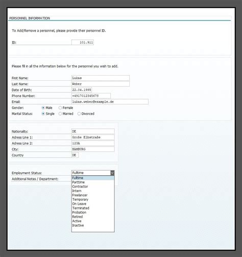 Abap Personnel Management Project Abap Application With Gui Screens Alv Grids And Crud