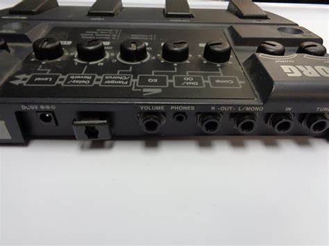 Korg G3 Guitar Performance Processor Multi Effect Pedal Reverb