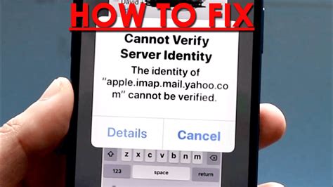 [10 ways] fix ‘cannot verify server identity on iphone 14 13